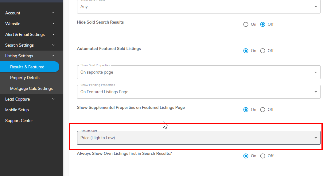 Featured Listings (Active, Pending and Sold)